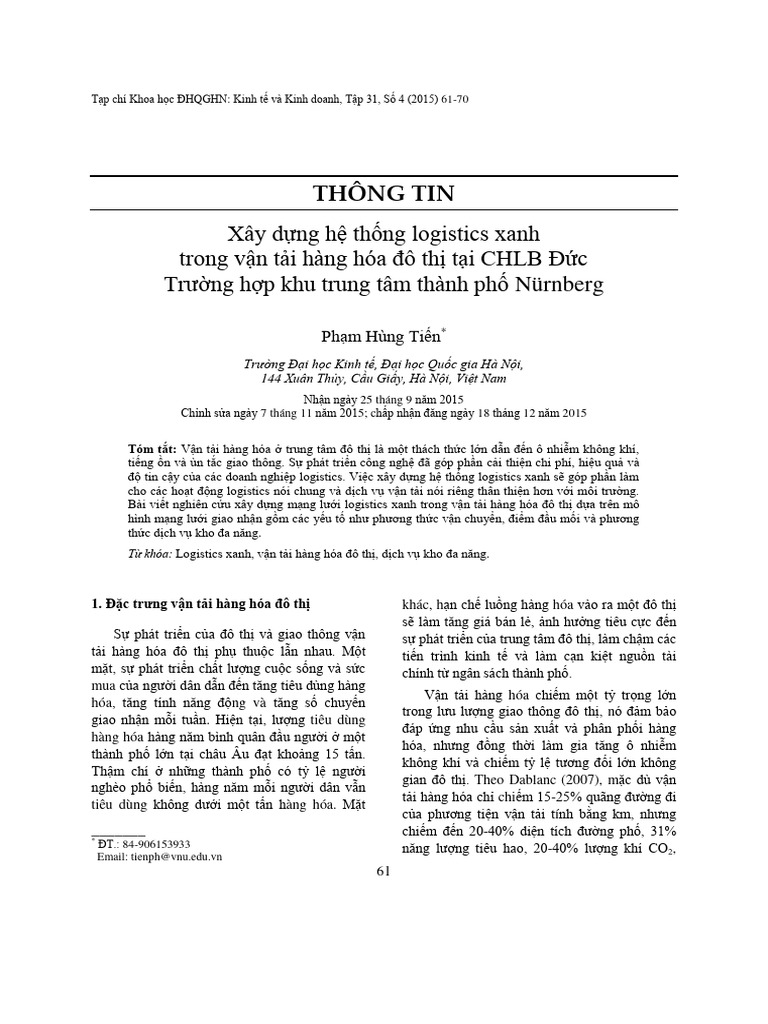 Pham Hung Tien | PDF