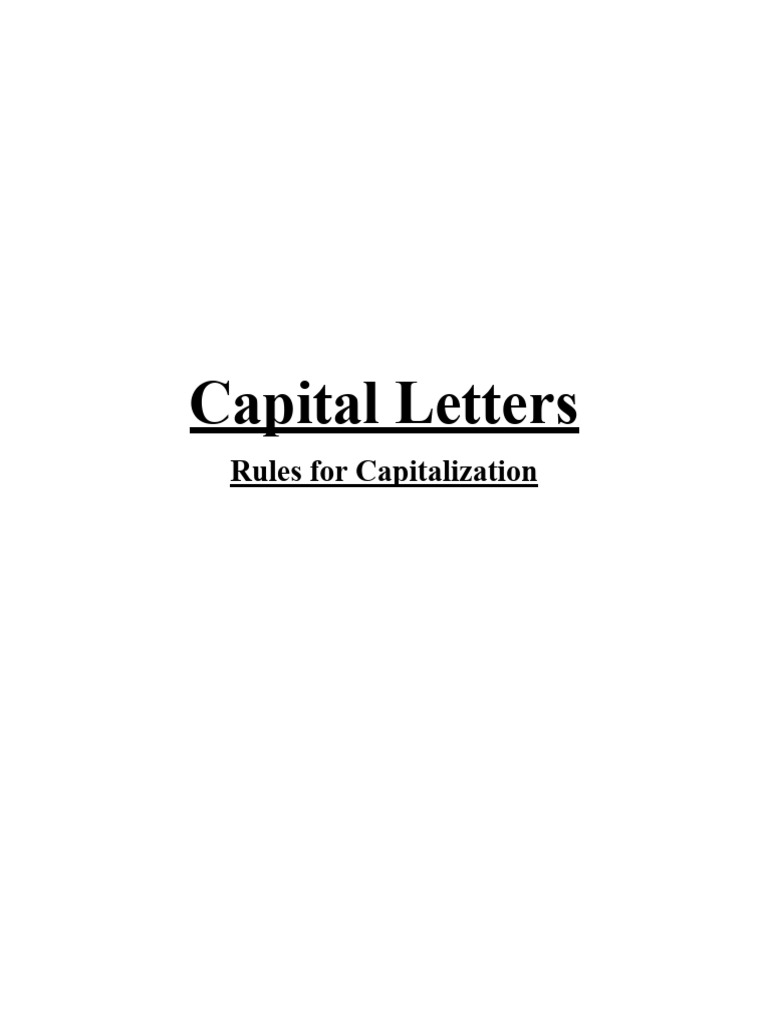 Capital Letters | PDF | Deities | Goddess
