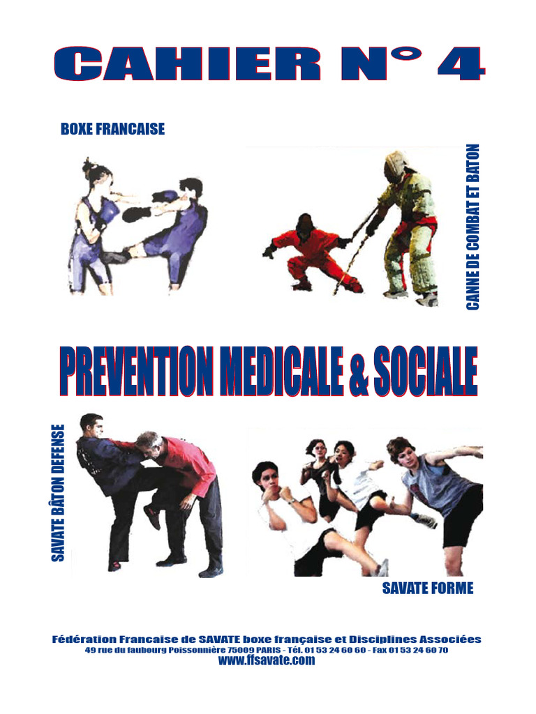 Savate Cahier 4 Prev Med Et Soc | PDF