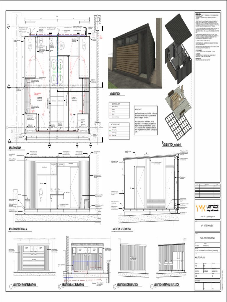 PC(2023.07.19) - Sheet - 103 - ABLUTION PLANS | PDF | Lumber | Door
