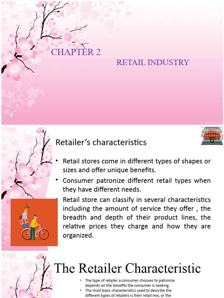 Retailer Types and Characteristics | PDF