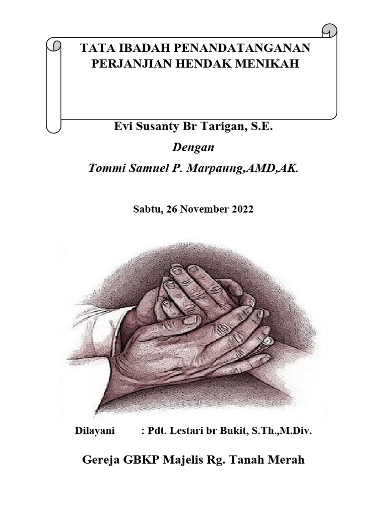 Liturgi Martupol Evi Susanty Tarigan | PDF