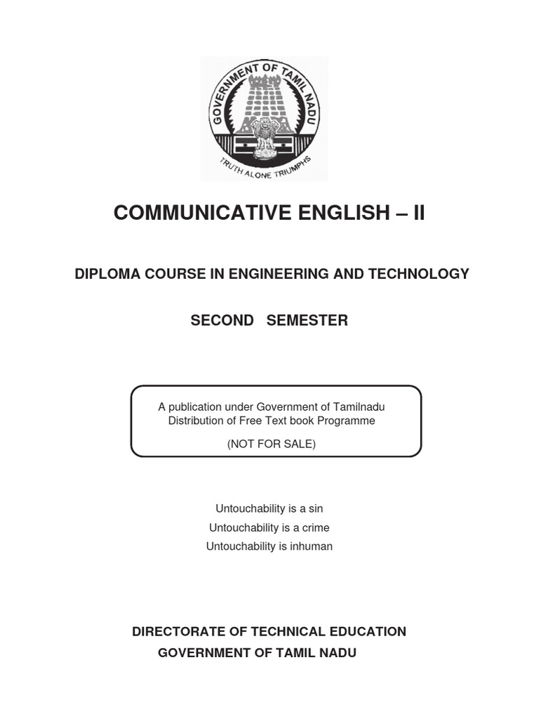 Communicative English - II | PDF