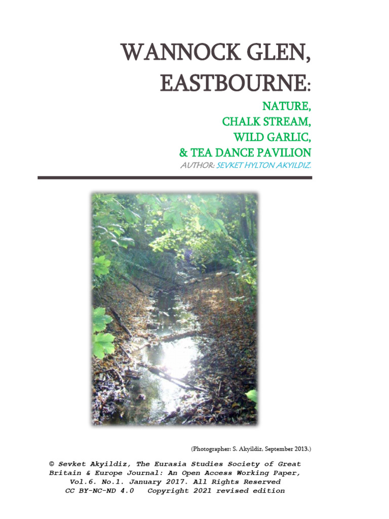 Wannock Glen, Eastbourne: Nature, Chalk Stream, Wild Garlic, & Tea ...