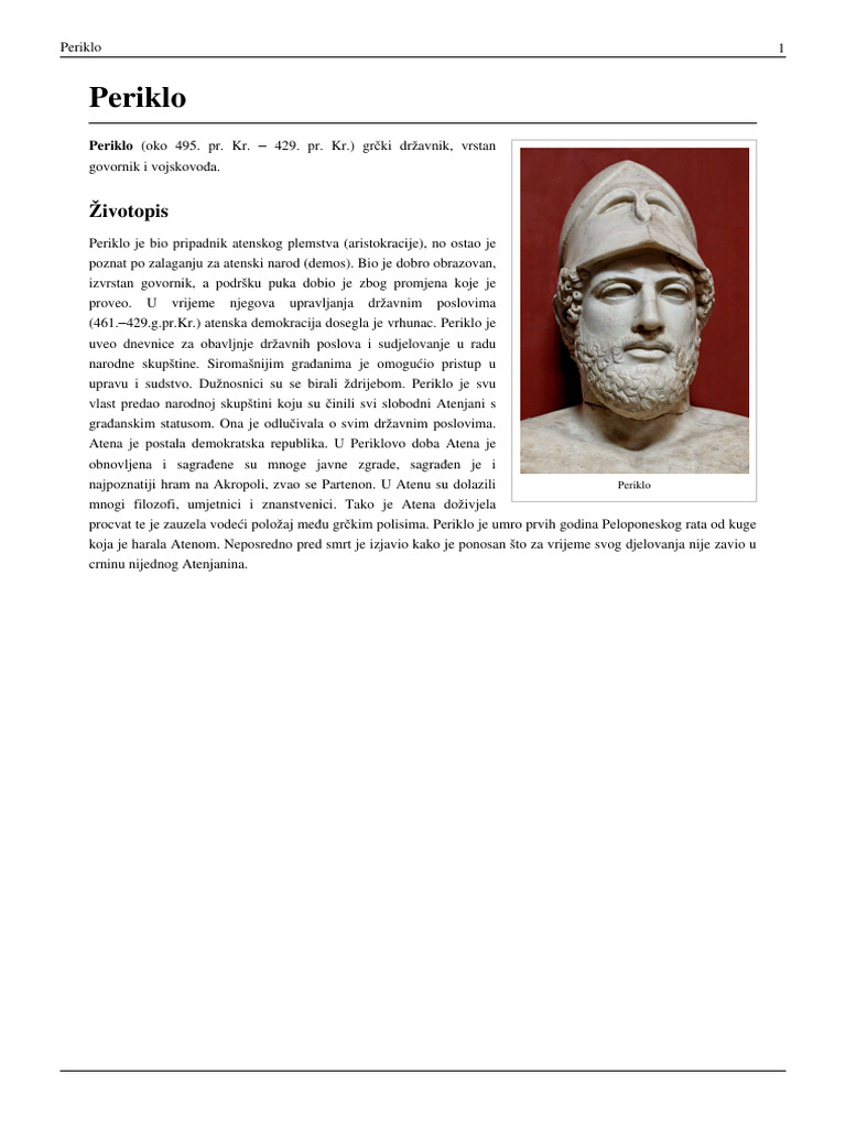 Periklo | PDF
