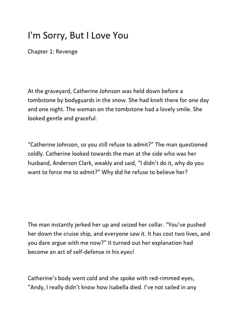 Im Sorry But I Love You | PDF