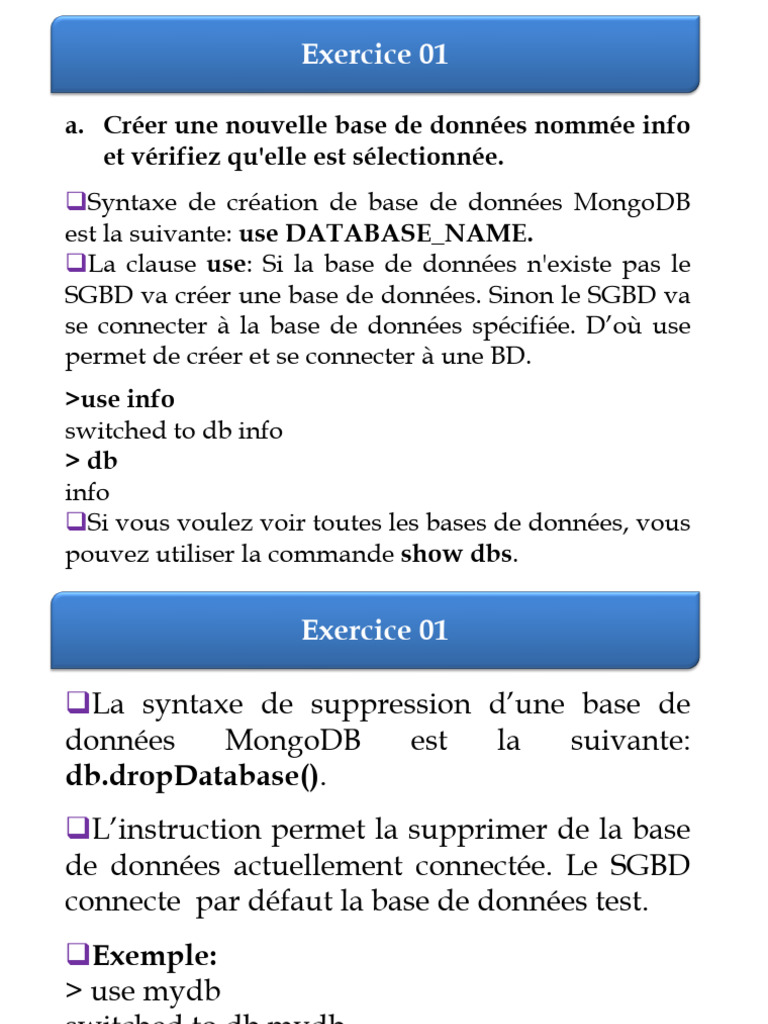 TP Nosql Mongodb | PDF