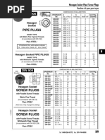 BSP/BSPT Tap Drill Size Chart | PDF | Plumbing | Tools