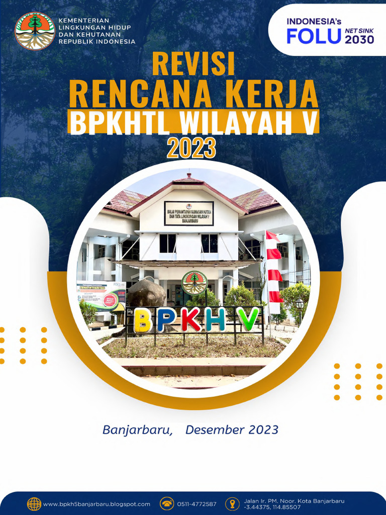Revisi Renja 2023 BPKHTLV | PDF
