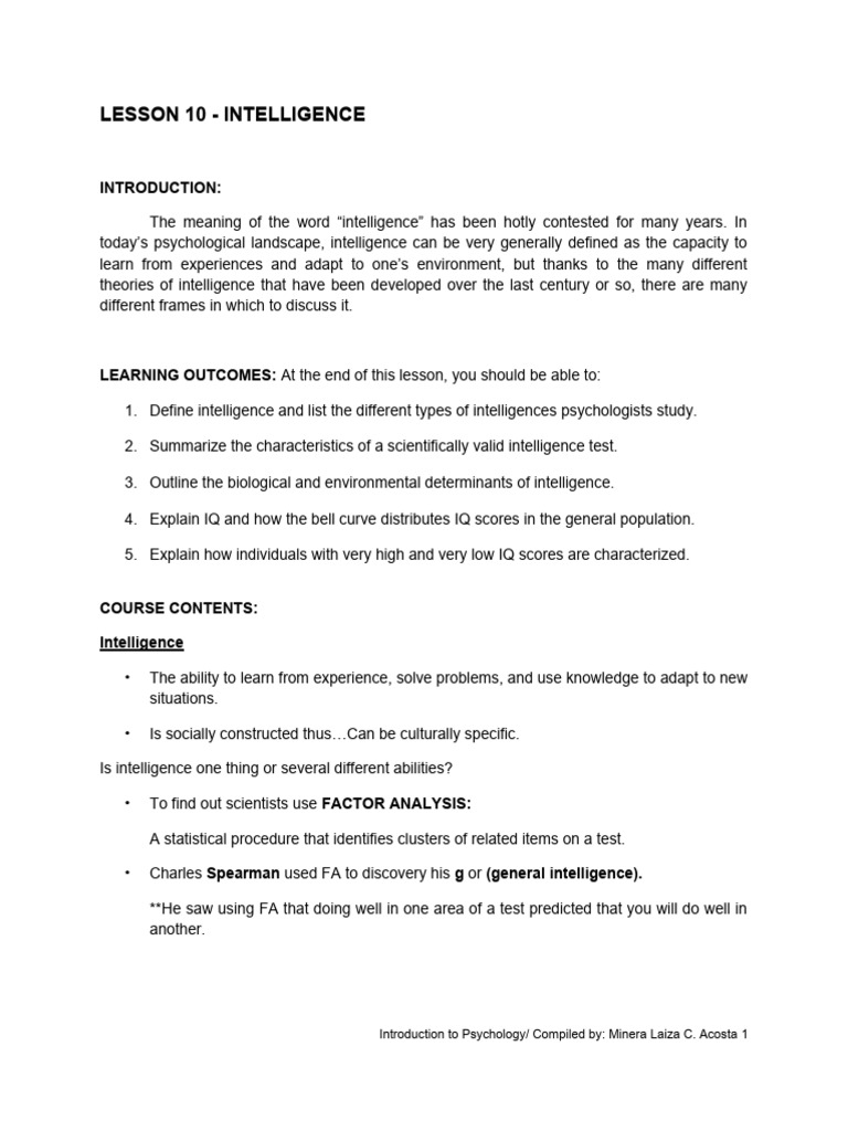 Lesson 10 | PDF | Science & Mathematics