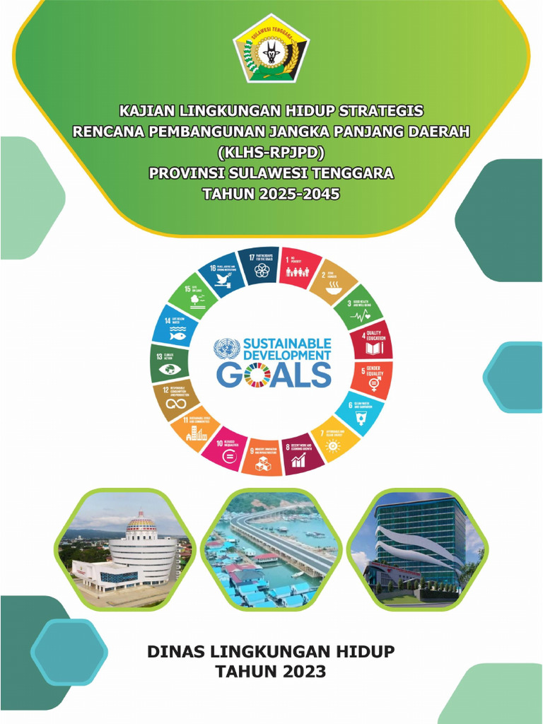 Laporan Klhs Rpjpd Prov Sulawesi Tenggara Tahun 2023 Hasil Kunci Pdf