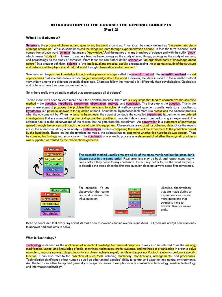 STS General Concept | PDF | Science & Mathematics