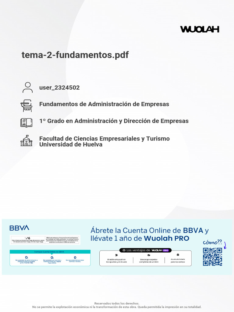 Free Tema 2 Fundamentos | PDF
