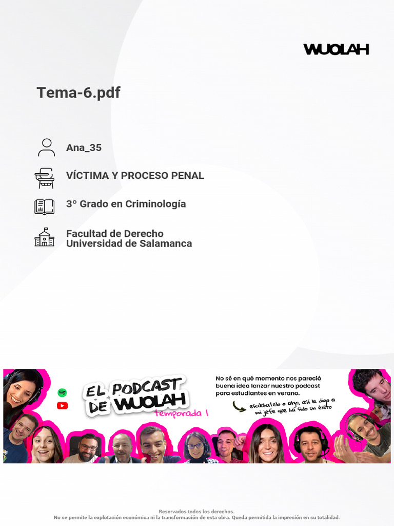 Wuolah Free Tema 6 | PDF