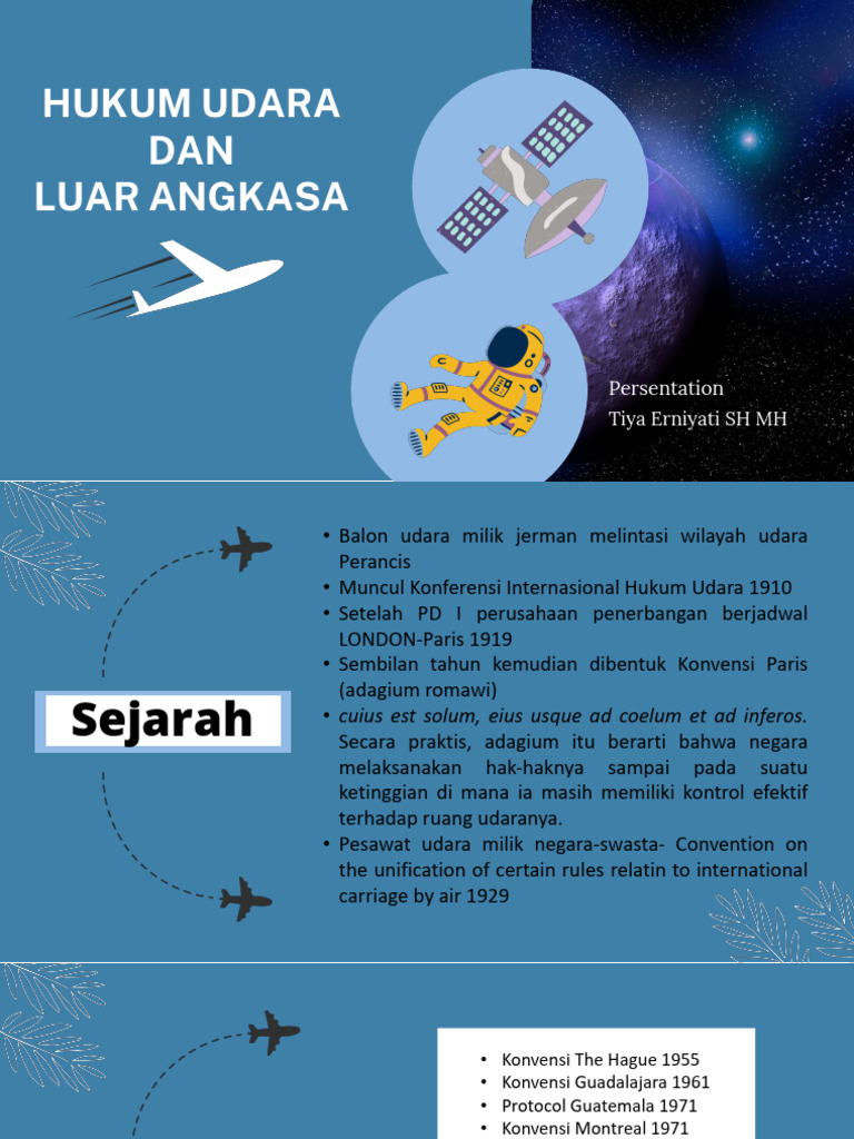 Hukum Ruang Udara Dan Angkasa | PDF