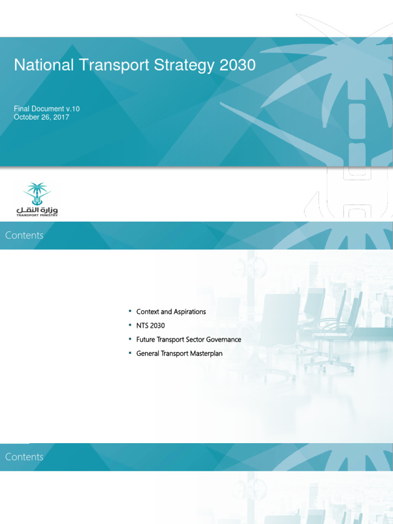 National Transport Strategy 2030 Overview | PDF | Transport | Energy ...