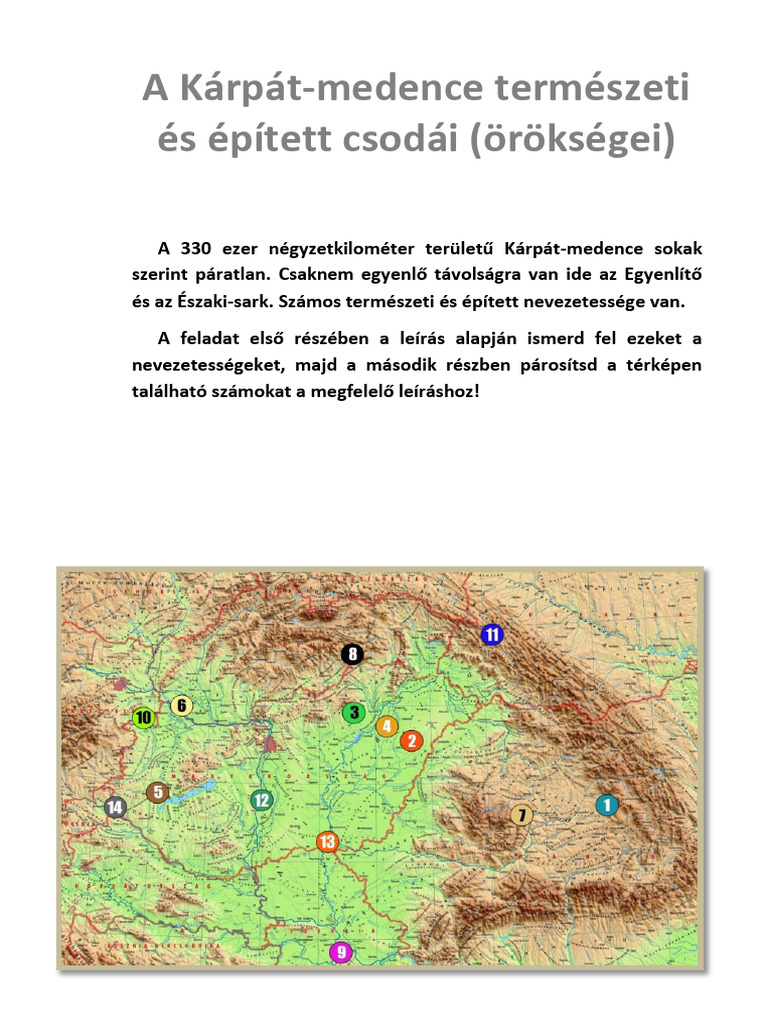 4hataron 2 Fordulo Termeszeti Kincsek Net | PDF