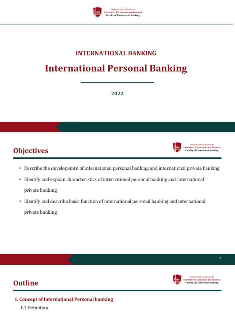 International Banking | PDF