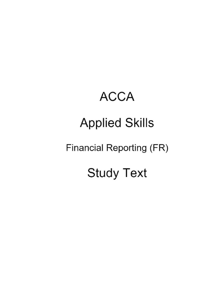 Financial Reporting | PDF
