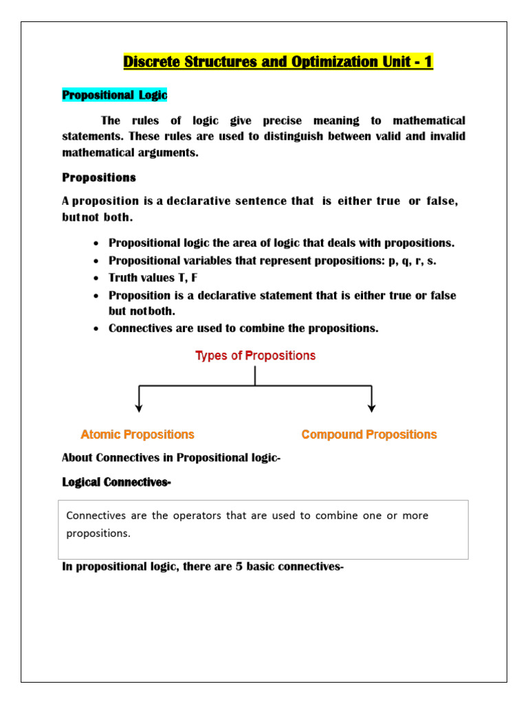 Csa Unit-1 Final | Download Free PDF | Deductive Reasoning | Argument