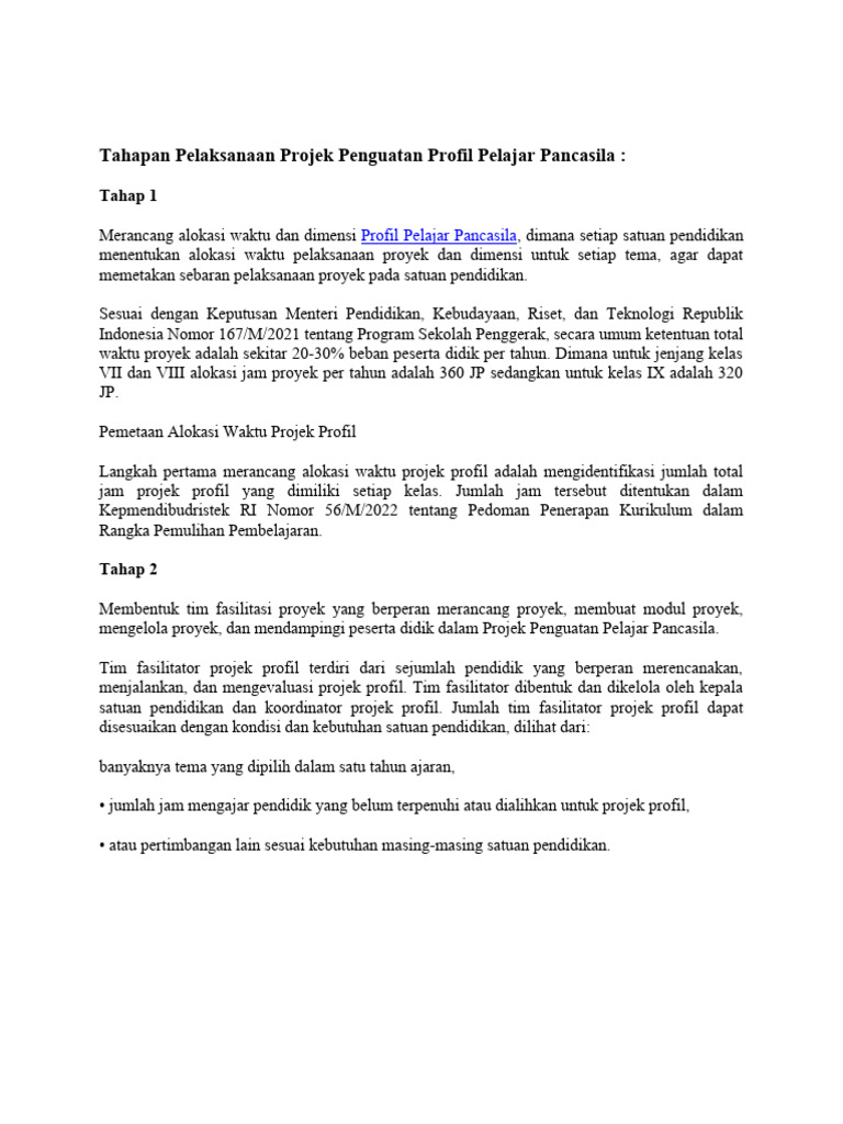 TAHAPAN Modul p5 | PDF | Karier & Perkembangan