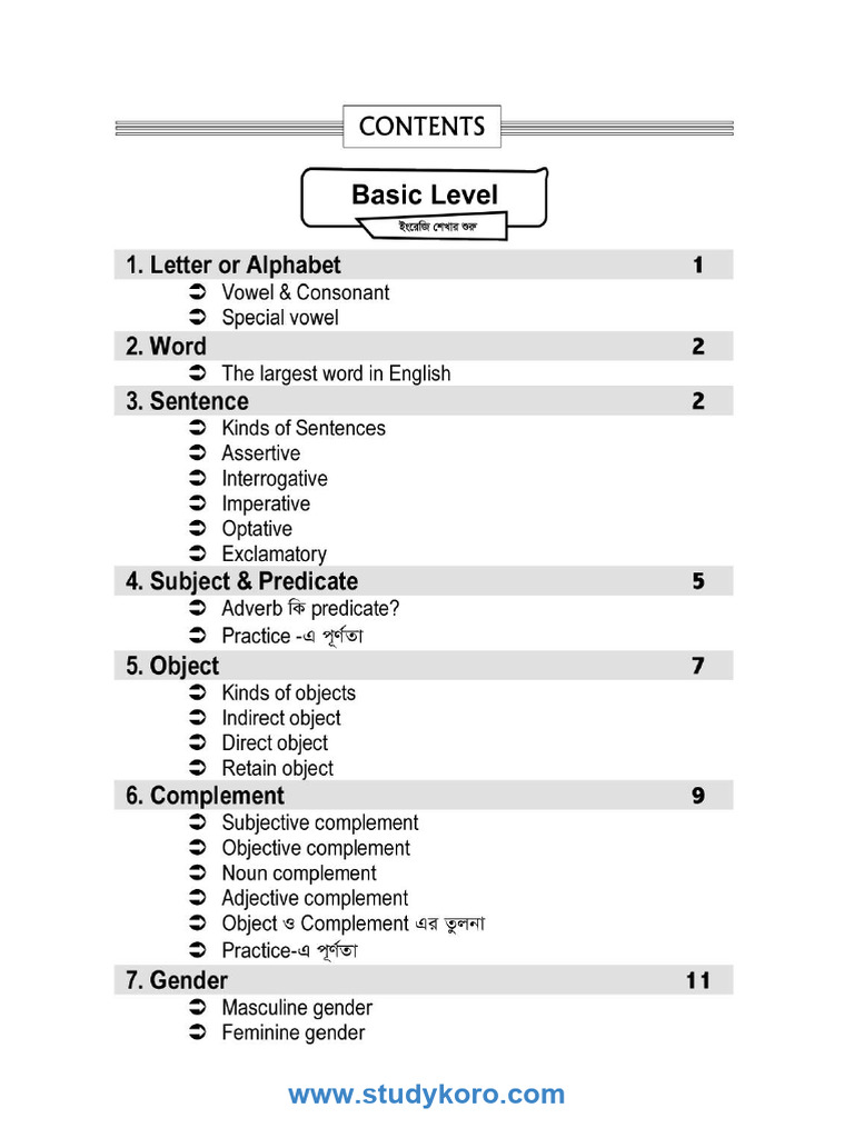 NEED Grammar | PDF