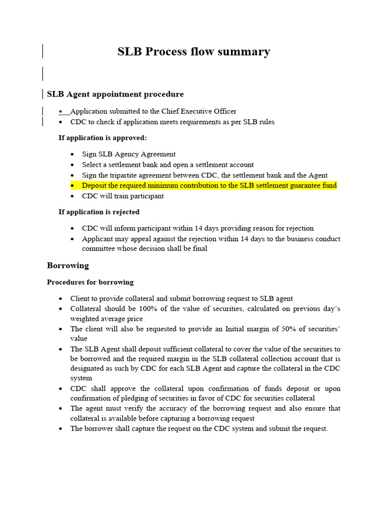 SLB Process Flow REVIEWED Commentsmm | PDF