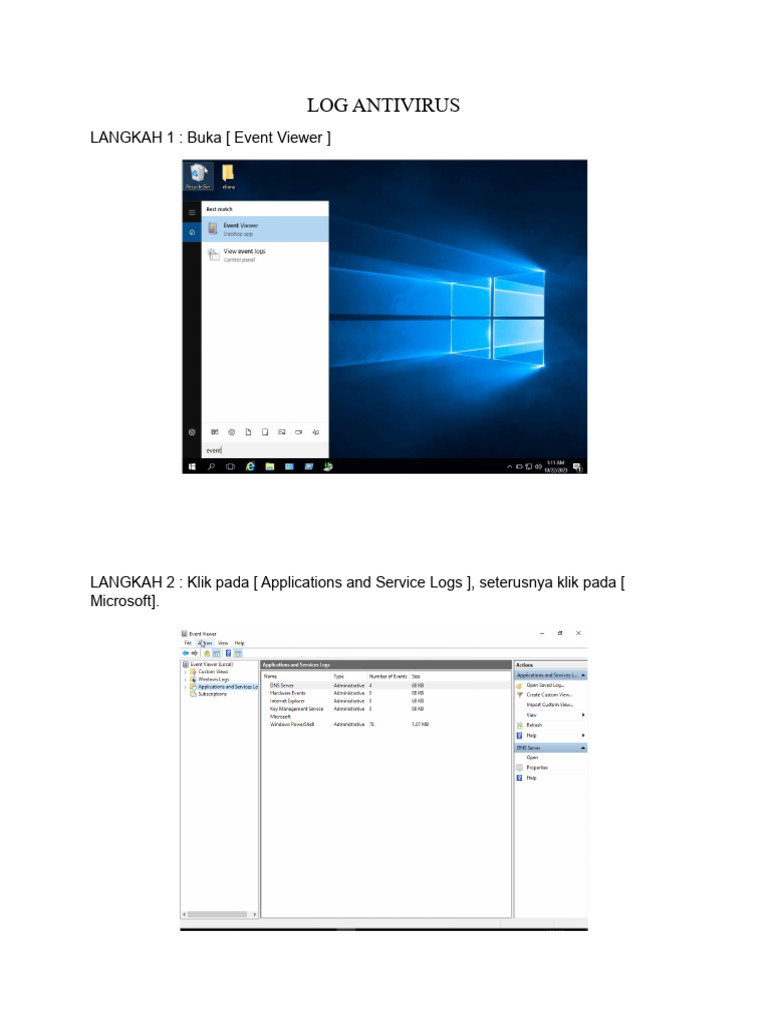 Log Antivirus | PDF
