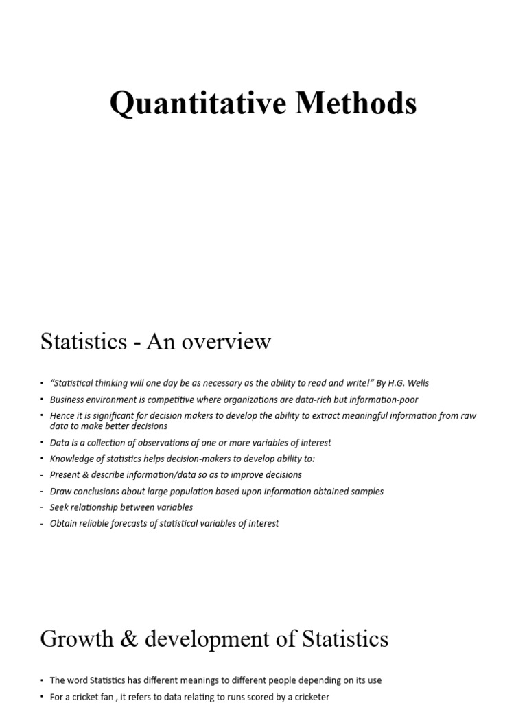 QT-Unit 1 | PDF | Standard Deviation | Statistics