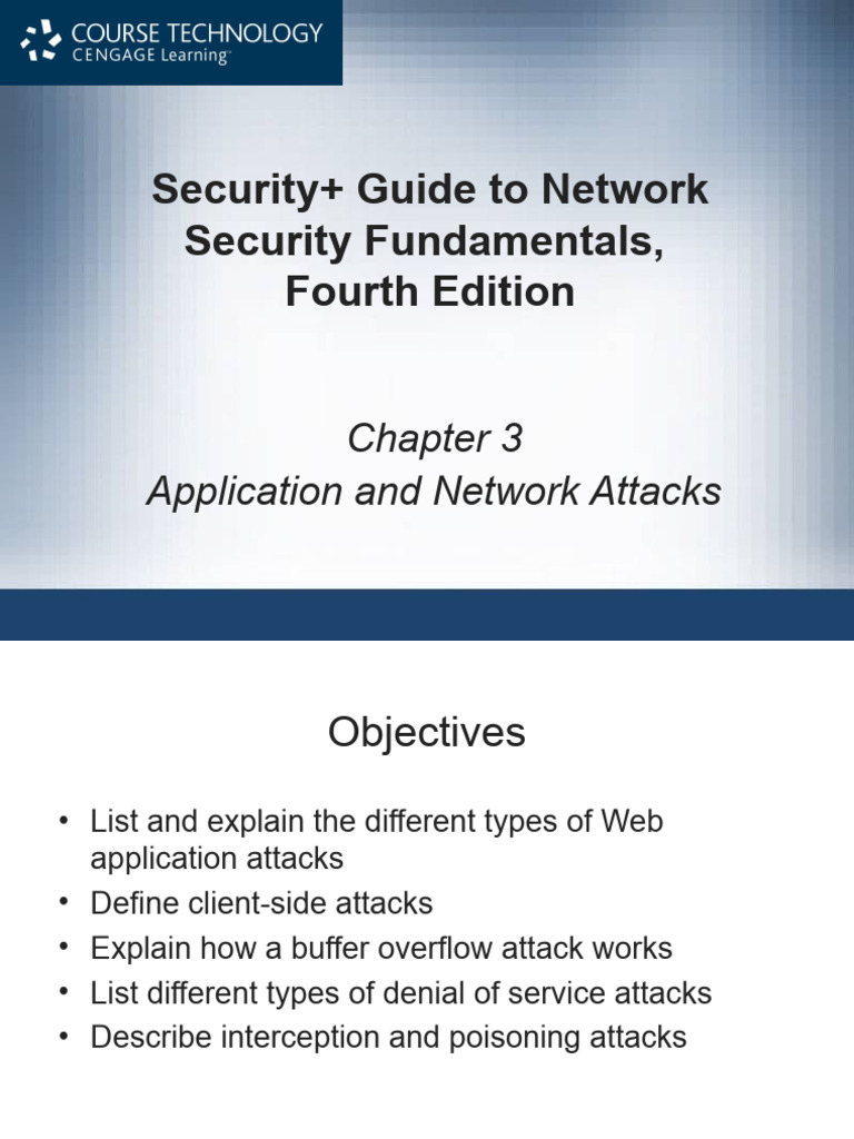 Security+ Guide To Network Security Fundamentals, Fourth Edition | PDF
