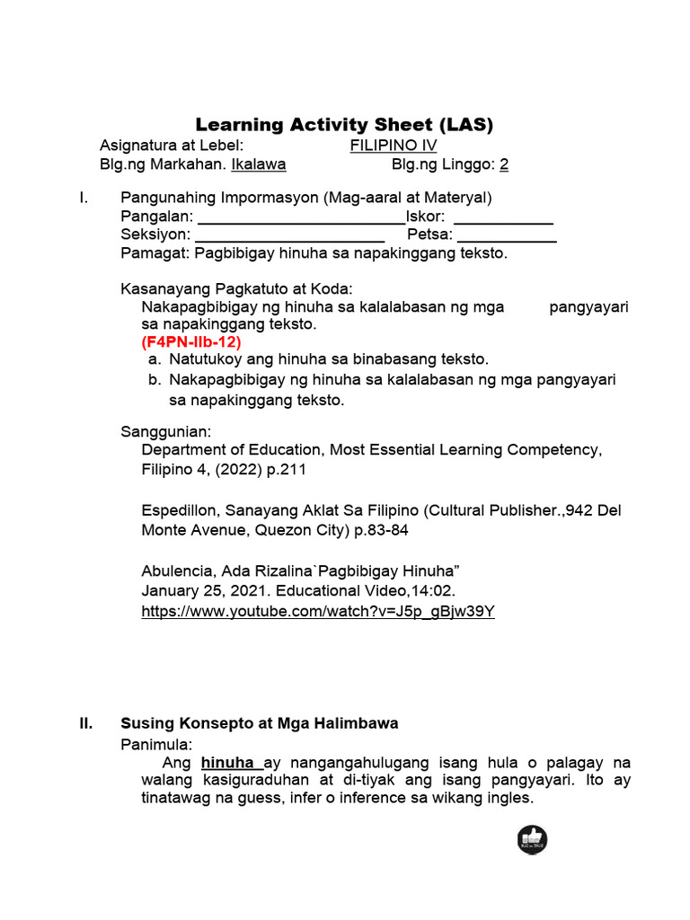 Las 2 | PDF