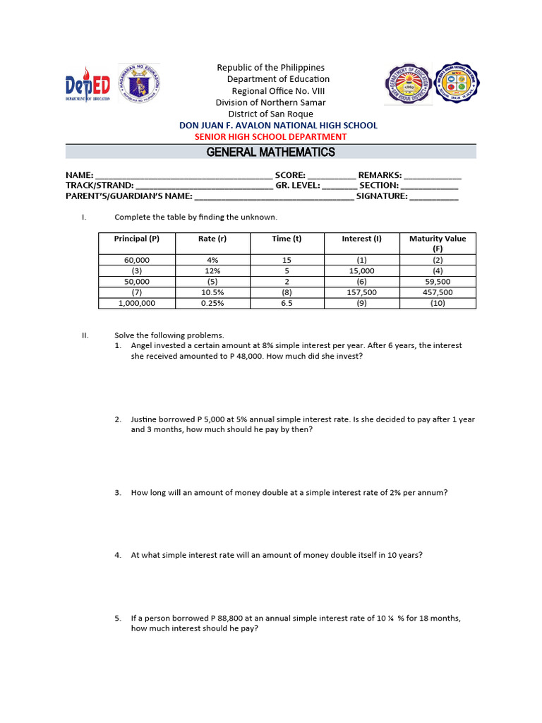 genmath quiz | PDF genmath quiz | PDF