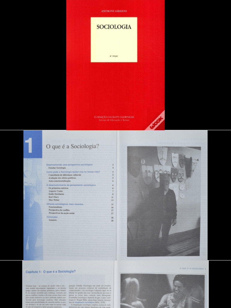 Sociologia GIDDENS 1 - O Que É A Sociologia | PDF