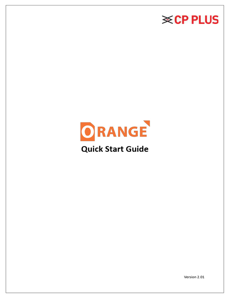 Quick Start Guide | PDF
