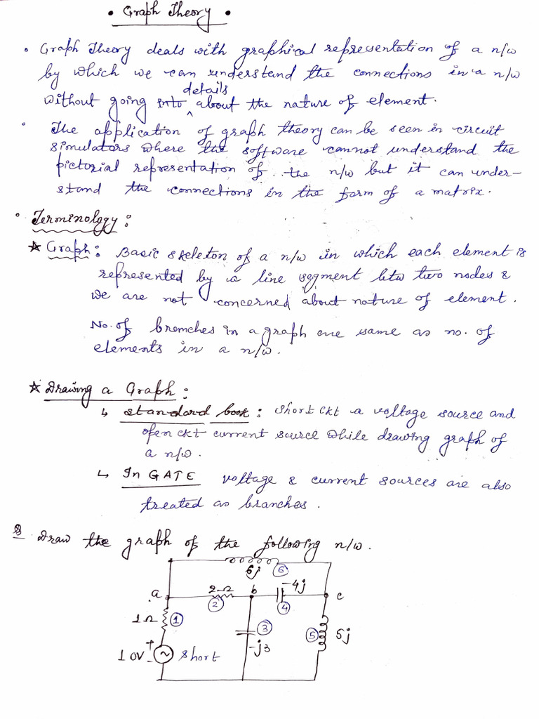 Graph Thoery Notes | PDF