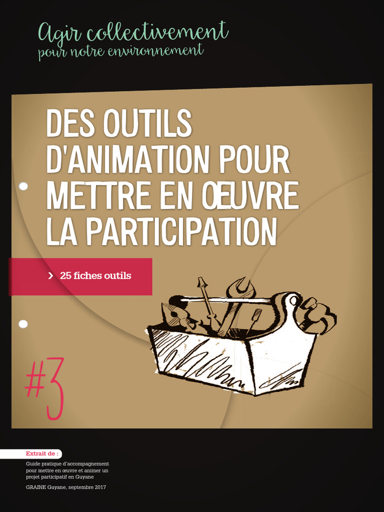 Partie 3 Des Outils D Animation Pour Mettre en Oeuvre La Participation ...