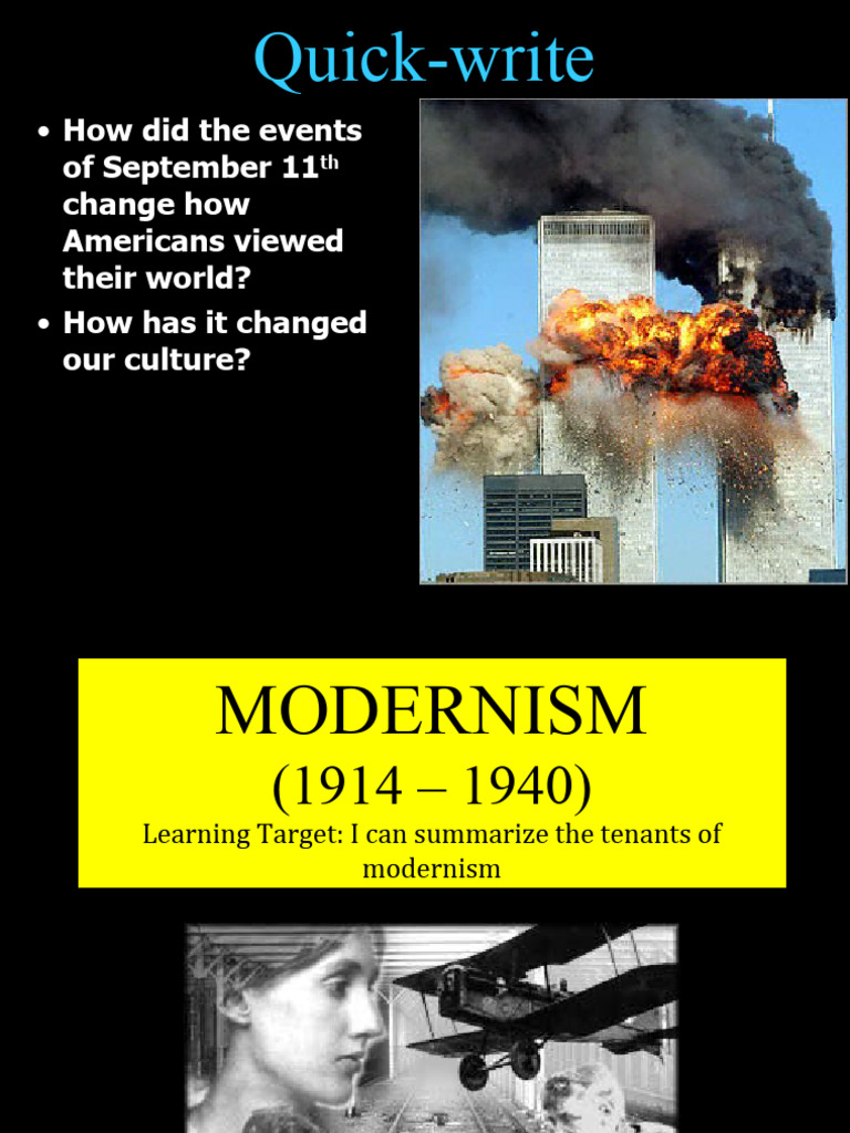 Modernism Intro | PDF