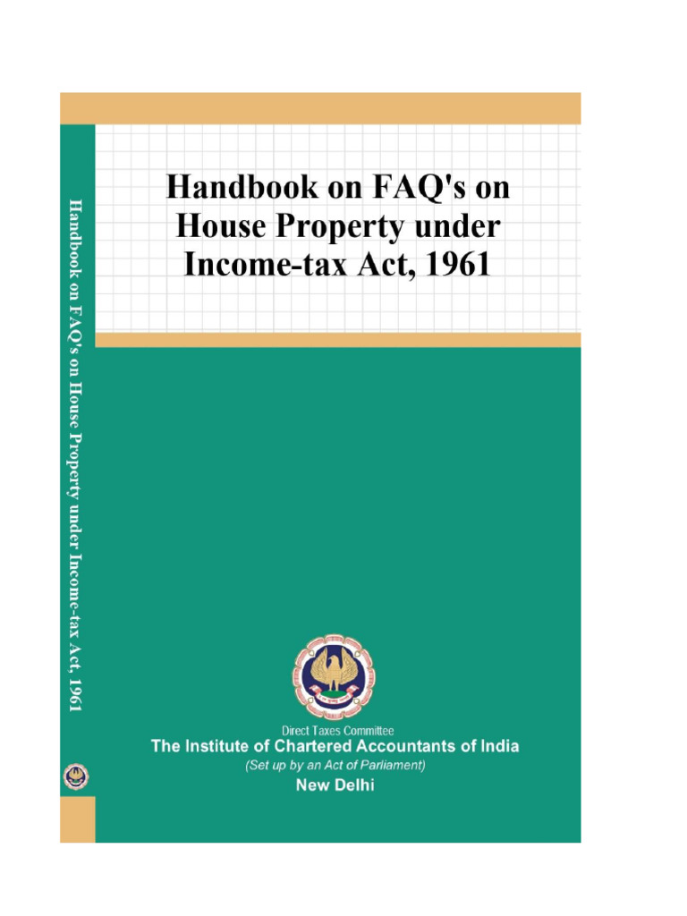 FAQ Handbook: House Property Tax 1961 | PDF | Finance & Money Management