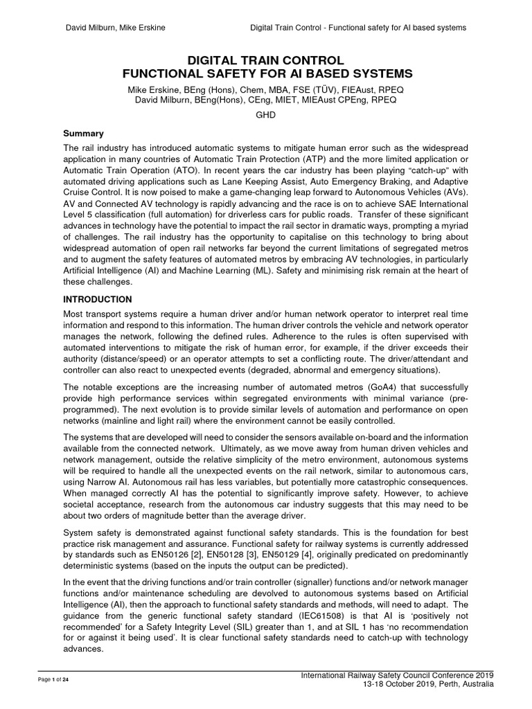 2019 10 David-Milburn-Mike-Erskine GHD Paper | PDF | Technology ...