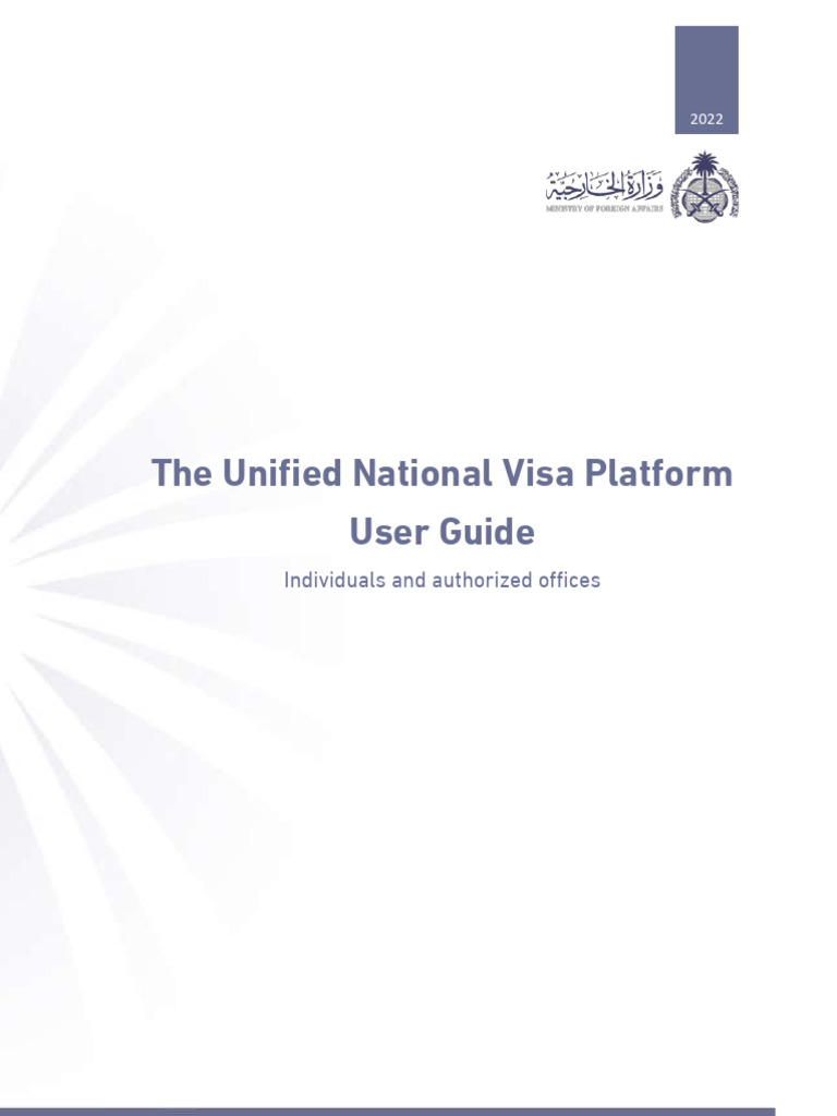 User Manual en | Download Free PDF | Travel Visa | Login