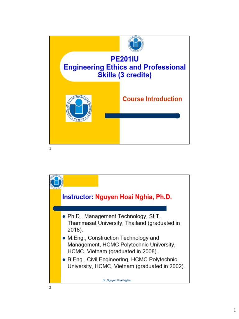 Engineering Ethics Course Overview | PDF | Career & Growth