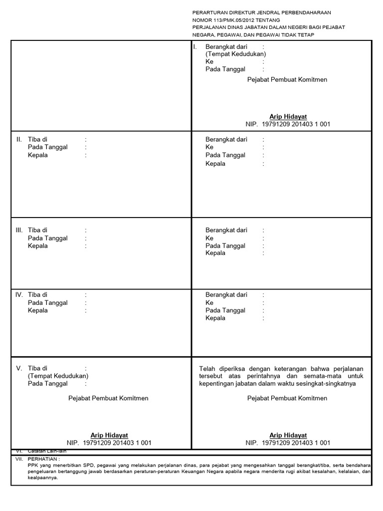 Visum Kosong Yogya | PDF