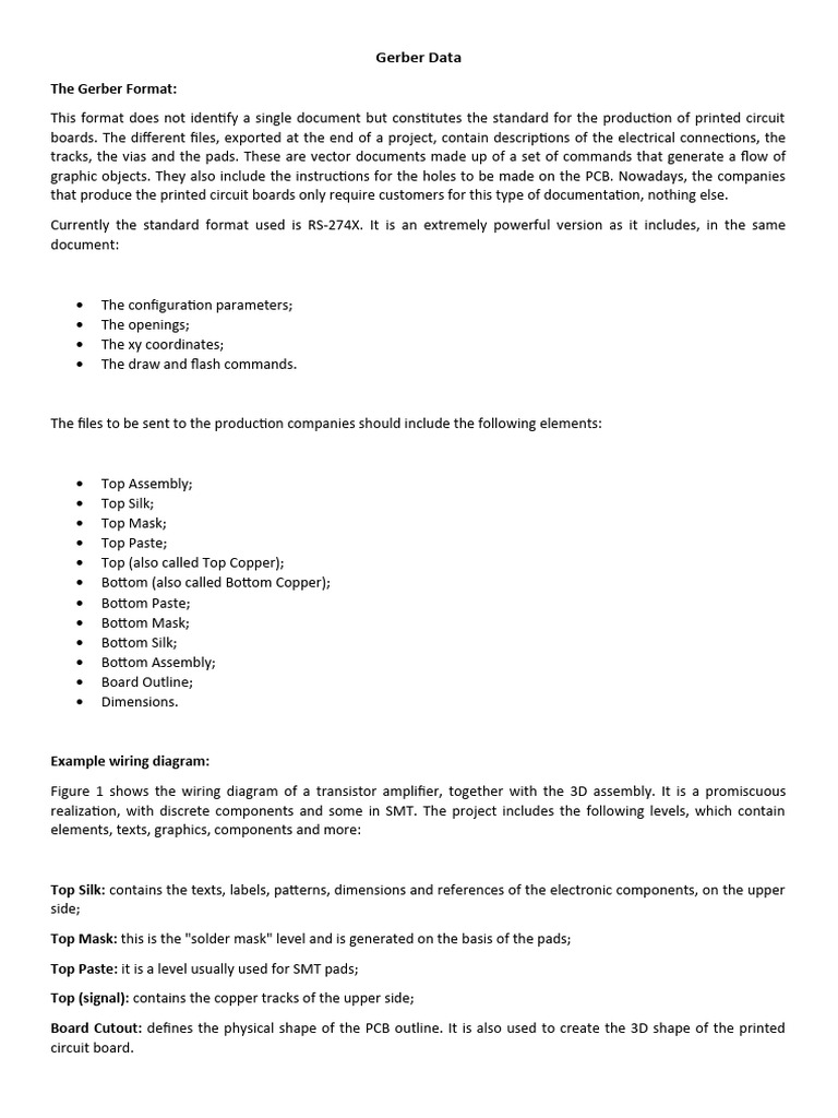 What Is Gerber Data | PDF | Printed Circuit Board | Electricity
