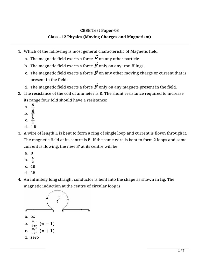 JKHM 1 Ve SCRL 9 DVZiiz QM | PDF | Magnetic Field | Force