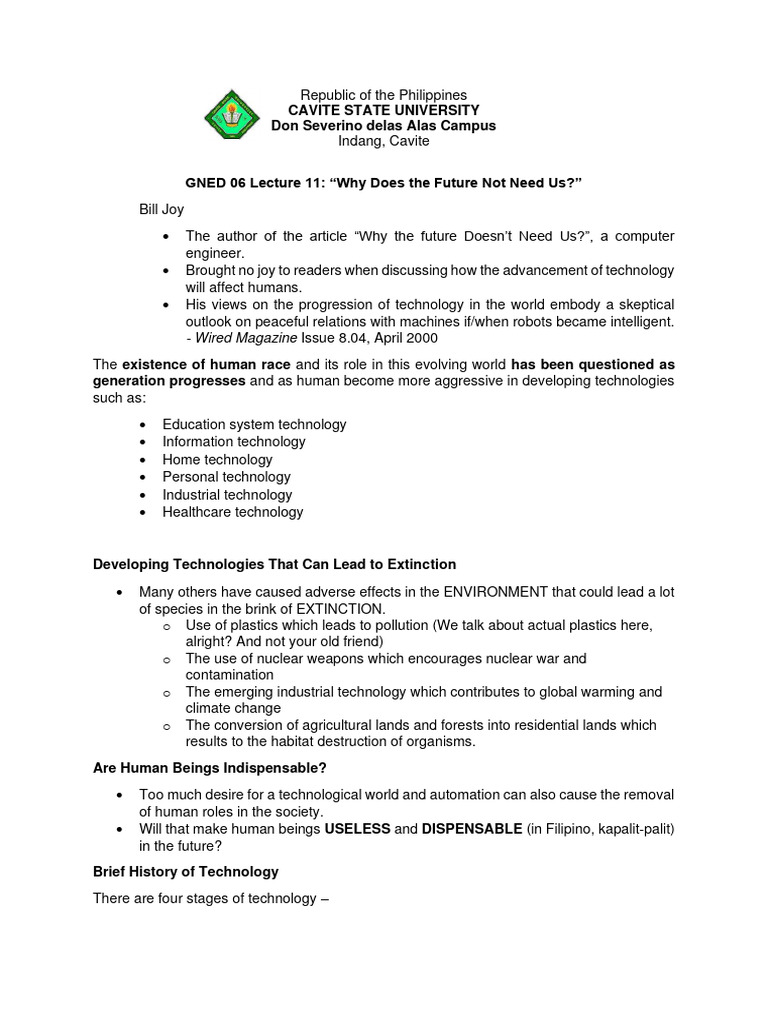 GNED 06 Lecture 11 | PDF