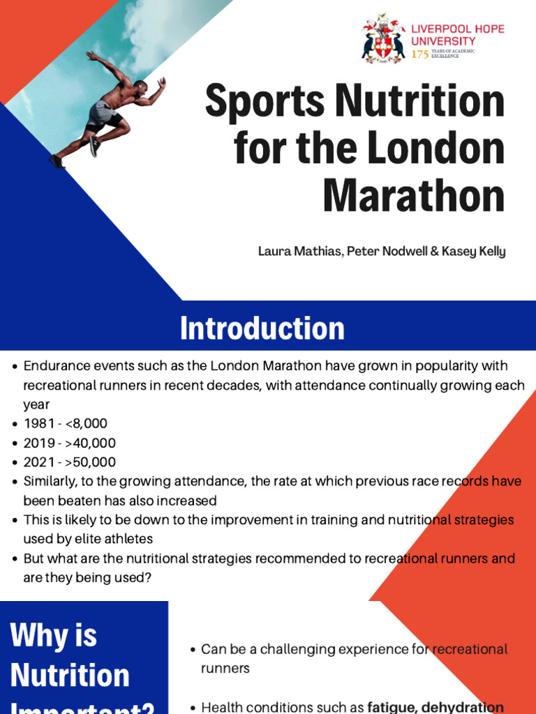 Sports Nutrition Powerpoint Presentation | PDF | Wellness