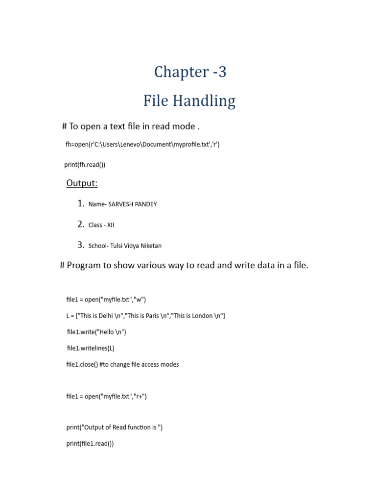 File Handle Pdf Computer File Pointer Computer Programming 3404