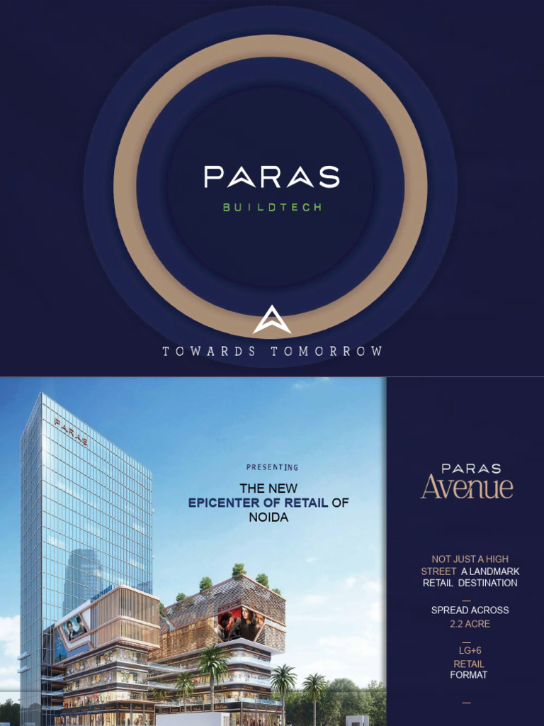 Coffee Shop Proposal Paras Avenue-GF | PDF | Lease | Renting