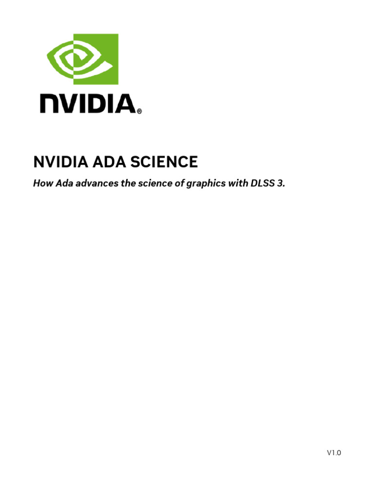 nvidia-ada-gpu-science | PDF | Graphics Processing Unit | Computer Graphics