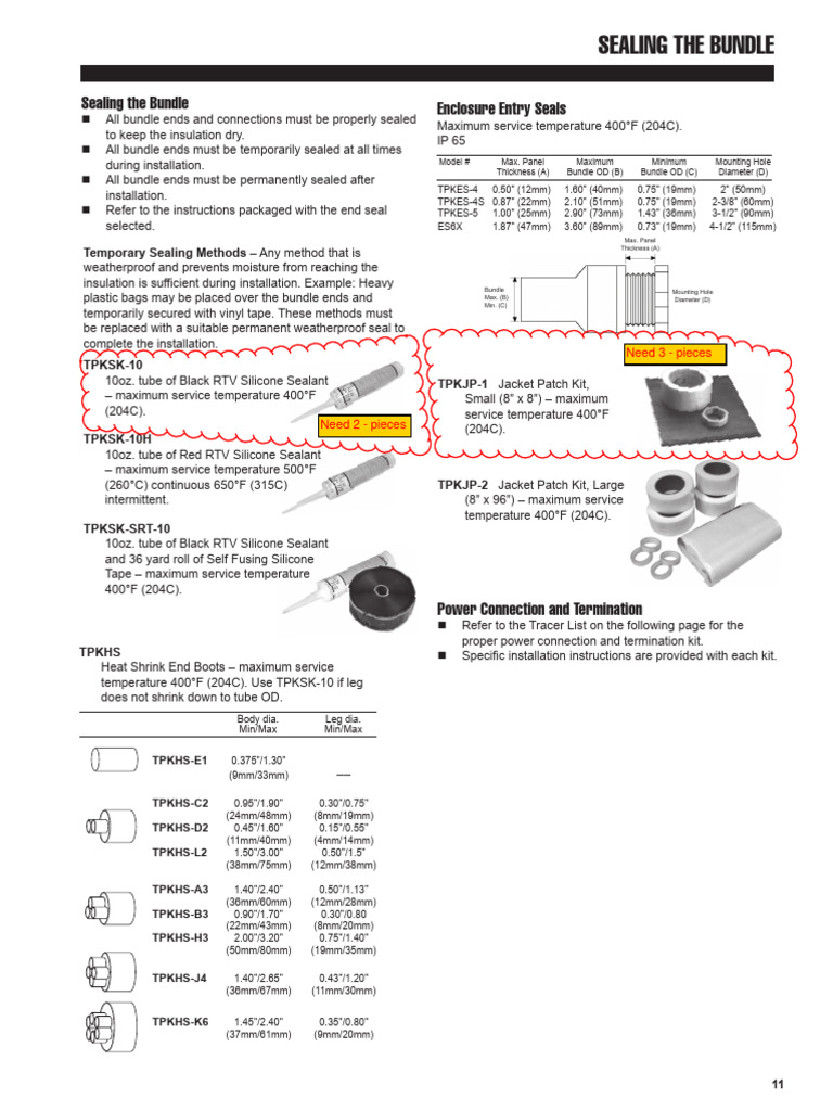 Bundle Sealing Instructions and Methods | PDF | Building Materials ...